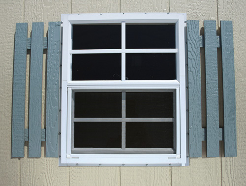 Breezy Acres Sheds - Photo Library of Shed Customization Options